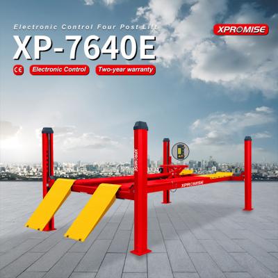 China 4000kg Capacity Automatic 4 Post Hydraulic Lift Auto Car Hoist 2.2KW 380V for sale