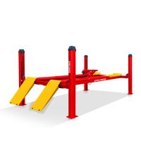 China Auto Lift Car Hoist Hydraulic Four Post Car Lift Equipment for sale