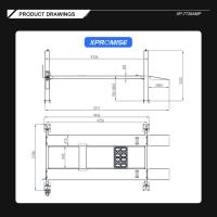 China CE Approved Hydraulic 4 Post Car Parking Lift for sale