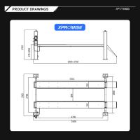 China High Quality Four Post Car Lift for sale
