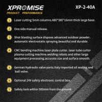 China XP-2-40A Two Post Lift with 4000kg Lifting Capacity and One Side Manual Release for sale