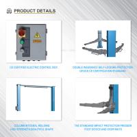 China Repair Shops Garage 2 Post Car Lift Hydraulic 5000kg CE Approved For Tire Shops for sale