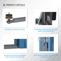 China Electronic Car Two Post Lift Hydraulic Automatic Control Garage Lifting Equipment for sale