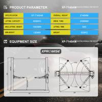 China CE Approved Two Post Lift Equipment  Manual Control For Home Garage for sale