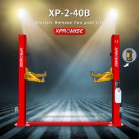 China Basement Plate Two Post Lift 4000kg Hydraulic Garage Repair Equipment for sale