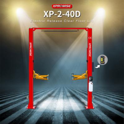 China Hydraulic Two Post Lift Durable Electric Release Garage Repair Equipment for sale