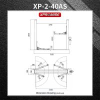 China Mechanical 2 Post Vehicle Lift Hydraulic Car Stacker Manual Release CE Approved for sale