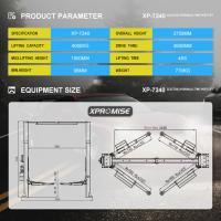 China 24V Safety Control Hydraulic Post Lift Portable 2 Post Car Lifts For Home Garage for sale