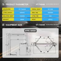 China Auto Garage Equipment 2 Post Hydraulic Car Lift for sale
