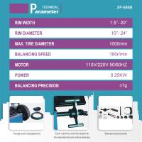 China Popular Car Wheel Balancing Machine High Precision Spindle Cheap Wheel Balancer for sale