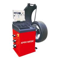 China Car Auto Wheel Balancer 0.25KW Maintenance Garage Equipment for sale