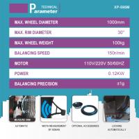 China China Manufacturer Automotive Wheel Balancer 50 / 60HZ CE Approved for sale