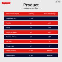 China Electronic Truck Wheel Alignment 3D Accurate Measurement Range for sale