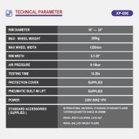 China Garage Equipment Truck Wheel Balancer 16