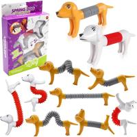 China Decompression ABS Material Dog Fidget Toys For Kids Soft Ring for sale