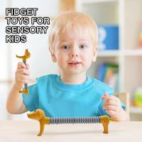 China Decompression ABS Material Dog Fidget Toys For Kids Soft Ring for sale