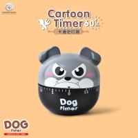 China ABS Material Bulldog Cartoon Kitchen Timer Very Cool with Many Colors for sale