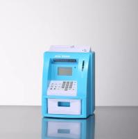 China Digital ATM Piggy Bank for Kids ABS PET Material Colorful 15.7x21.3cm 1000g for sale