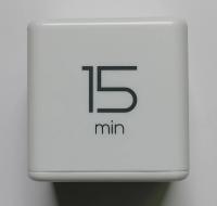 China ABS Plastic Cube Timer 7.5cm Digital Timer for Kitchen Skincare Exercise with Battery Powered for sale