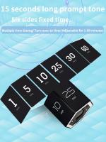 China Multi Function Digital Countdown Timer 99 Minutes Plastic Cube Timer for Study Kitchen for sale