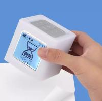 China 90min White Led Light Adult Digital Kitchen Timer , ABS Electronic Shower Timer for sale