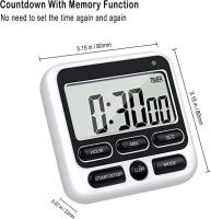 China On / Off Switch Digital Kitchen Timer With Strong Magnet Loud Alarm for sale
