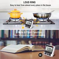 China On / Off Switch Digital Kitchen Timer With Strong Magnet Loud Alarm for sale