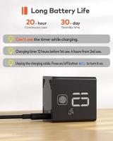 China Magnetic Productivity Ticktime Pomodoro Timer Cube Mute Vibration Adjustable Sound for sale