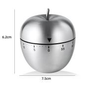 China Stainless Steel Baking 60min Egg Cooking Timer Kitchen Mechanical for sale