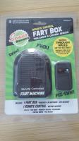 China ABS Black Fart Machine with Remote Control 12x9x4cm Battery Powered Funny Prank Toy for sale