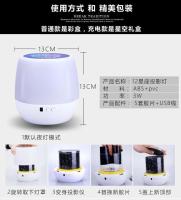 China 360 Degree Rotation LED Projector Night Light 12x13cm For Baby for sale