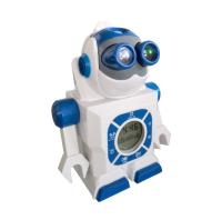 China OEM Robot Kids Alarm Clock eco friendly Plastic ABS material for sale