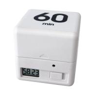 China OEM 6.5cm ABS Digital Kitchen Timer Cube with LED Display Countdown Timer for sale
