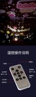 China usb power Led Projector Lamp with 360 rotation CE ROHS certificate for sale