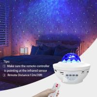 China 13x15cm Starry Ocean Wave Star Projector CE ROHS certificate for sale