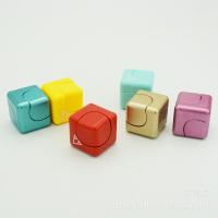 China 3.5cm white or other color finger spinning fidget cubes for sale