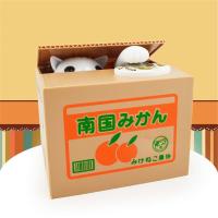 China OEM Kitty Money Piggy Bank 12x13x18cm CE ROHS Certified Interactive Coin Bank for sale