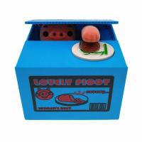 China OEM Kitty Money Piggy Bank 12x13x18cm CE ROHS Certified Interactive Coin Bank for sale