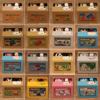 China OEM Kitty Money Piggy Bank 12x13x18cm CE ROHS Certified Interactive Coin Bank for sale