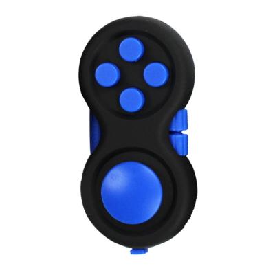 China Plastic ABS Finger Fidget Toy Pad With Smooth Rubber Surface for sale