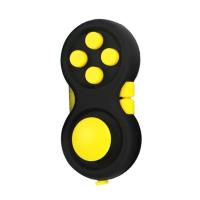China Plastic ABS Finger Fidget Toy Pad With Smooth Rubber Surface for sale