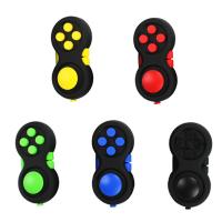 China Plastic ABS Finger Fidget Toy Pad With Smooth Rubber Surface for sale