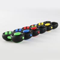 China Plastic ABS Finger Fidget Toy Pad With Smooth Rubber Surface for sale