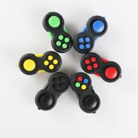China Plastic ABS Finger Fidget Toy Pad With Smooth Rubber Surface for sale