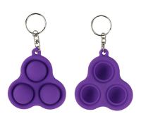 China Brain Game 8cm EN71 Bubble Pop Keyring 21g concentration Training for sale