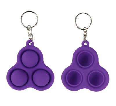 China Brain Game 8cm EN71 Bubble Pop Keyring 21g concentration Training for sale