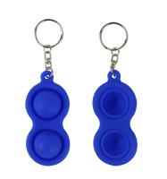 China silicone pendant Bubble Wrap Keychain Fidget Multi stress relief for sale