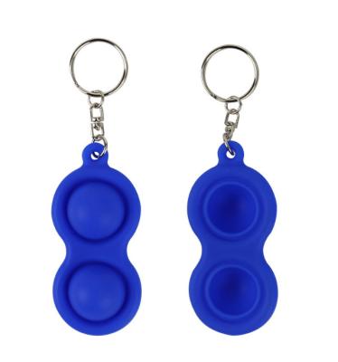 China silicone pendant Bubble Wrap Keychain Fidget Multi stress relief for sale