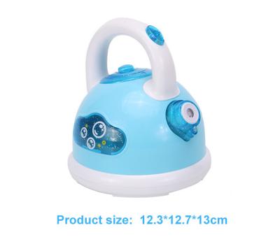 China Kingda Blue Kettle Bubble Toys For Kids with Light and Sound CE Certification for sale