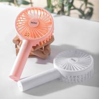 China Customize Plastic Electronic Products , 80mah battery Portable Mini Handheld Fan 170G for sale